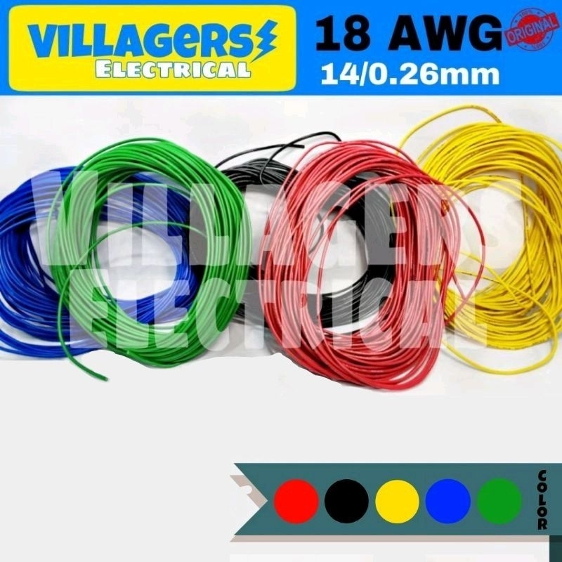 1 & 5 Meter FAJAR Cable 14/0.26mm 18 Awg AUTO CABLES KERETA MOTOR LORRY ...