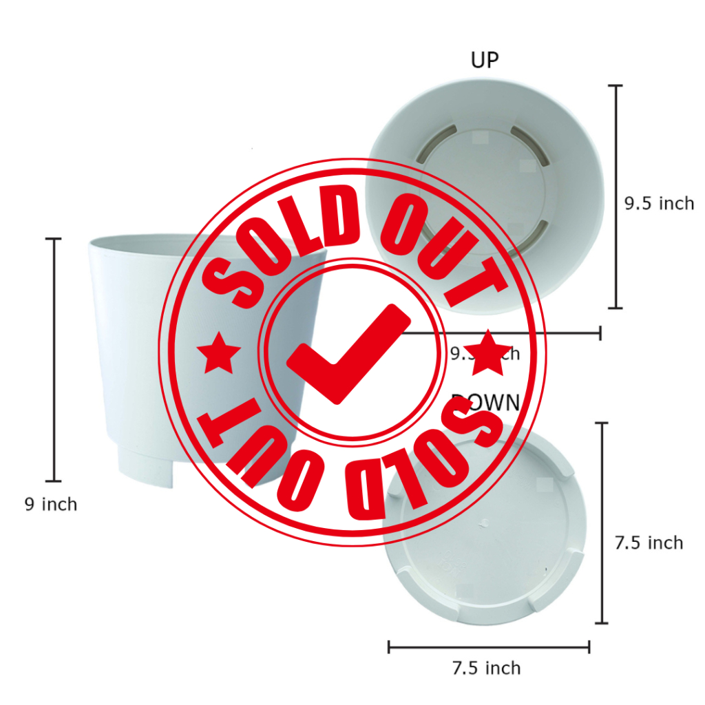 Pasu Bunga Plastik Putih COMBO 5(Grade AAA) | Shopee Malaysia