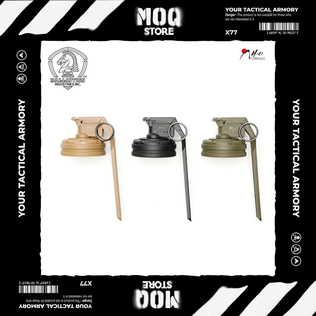 ORIGINAL SMOKE CAP BY BALLISTIC INDUSTRIES X H&O | Shopee Malaysia