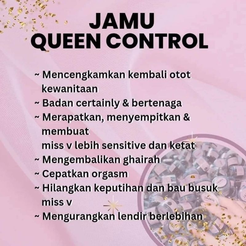 JAMU QUEEN CONTROL (15biji / 30biji) | Shopee Malaysia