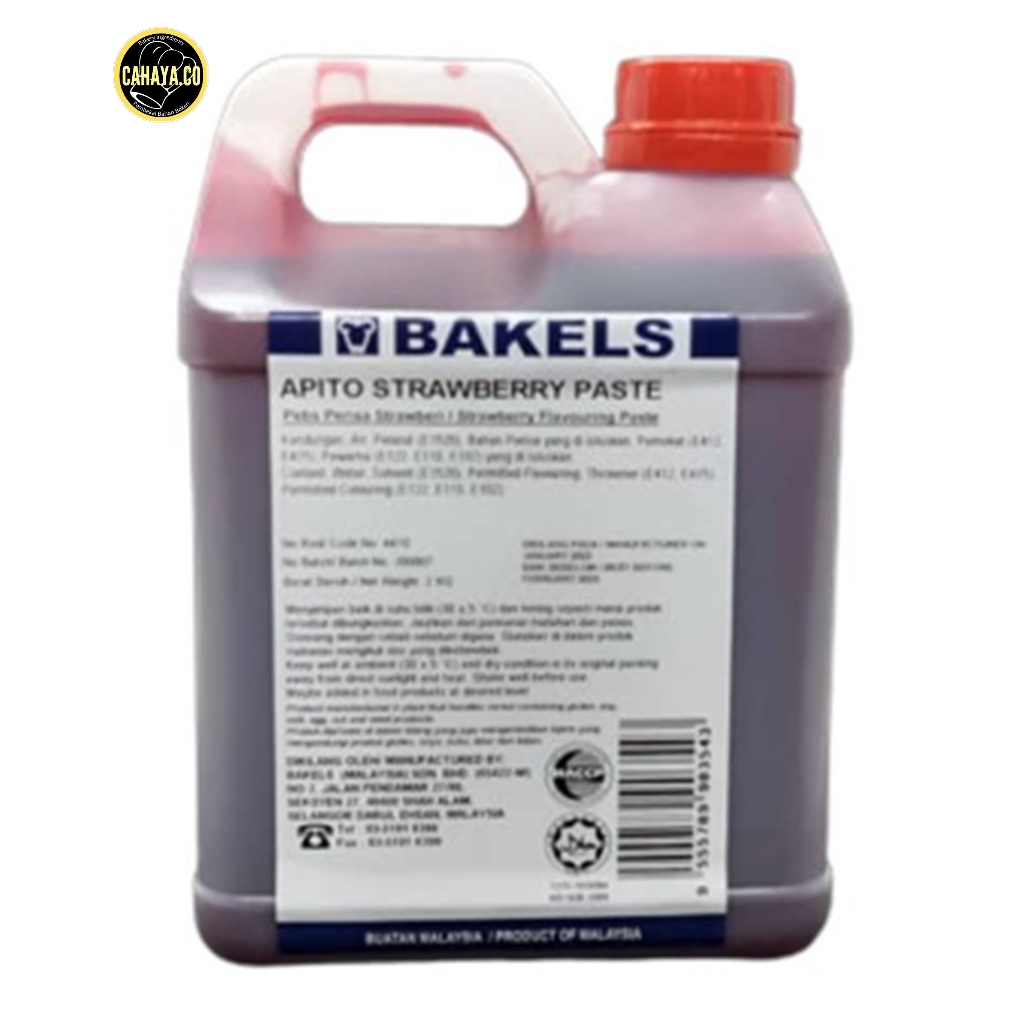 BAKELS APITO Flavor Emulco Paste 250G&1KG (Pandan, Strawberry, Orange) | Shopee Malaysia