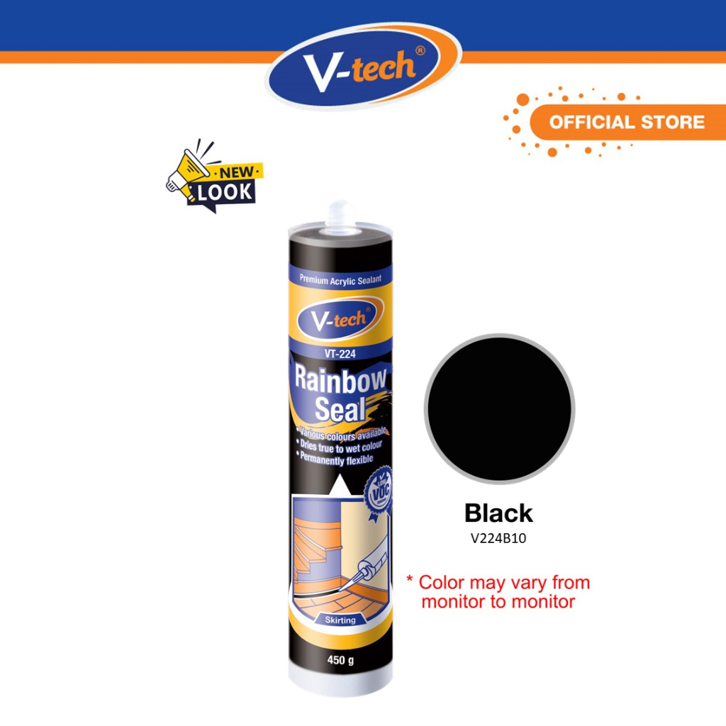 V-tech VT-224 Rainbow Seal (Black) | Shopee Malaysia