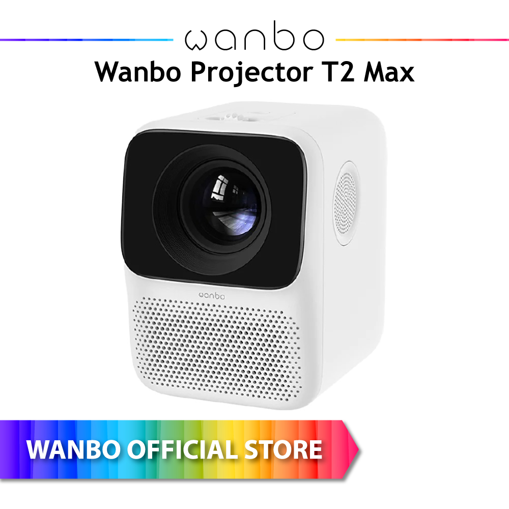 Wanbo Mini Projector T2 Max 4K Resolution/Keystone Correction/Portable ...
