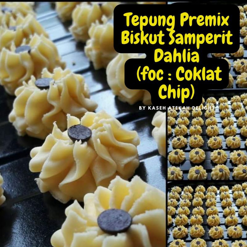 (TEPUNG BISKUT SEMPERIT DAHLIA KLASIK) Tepung Biskut Semperit Premix ...