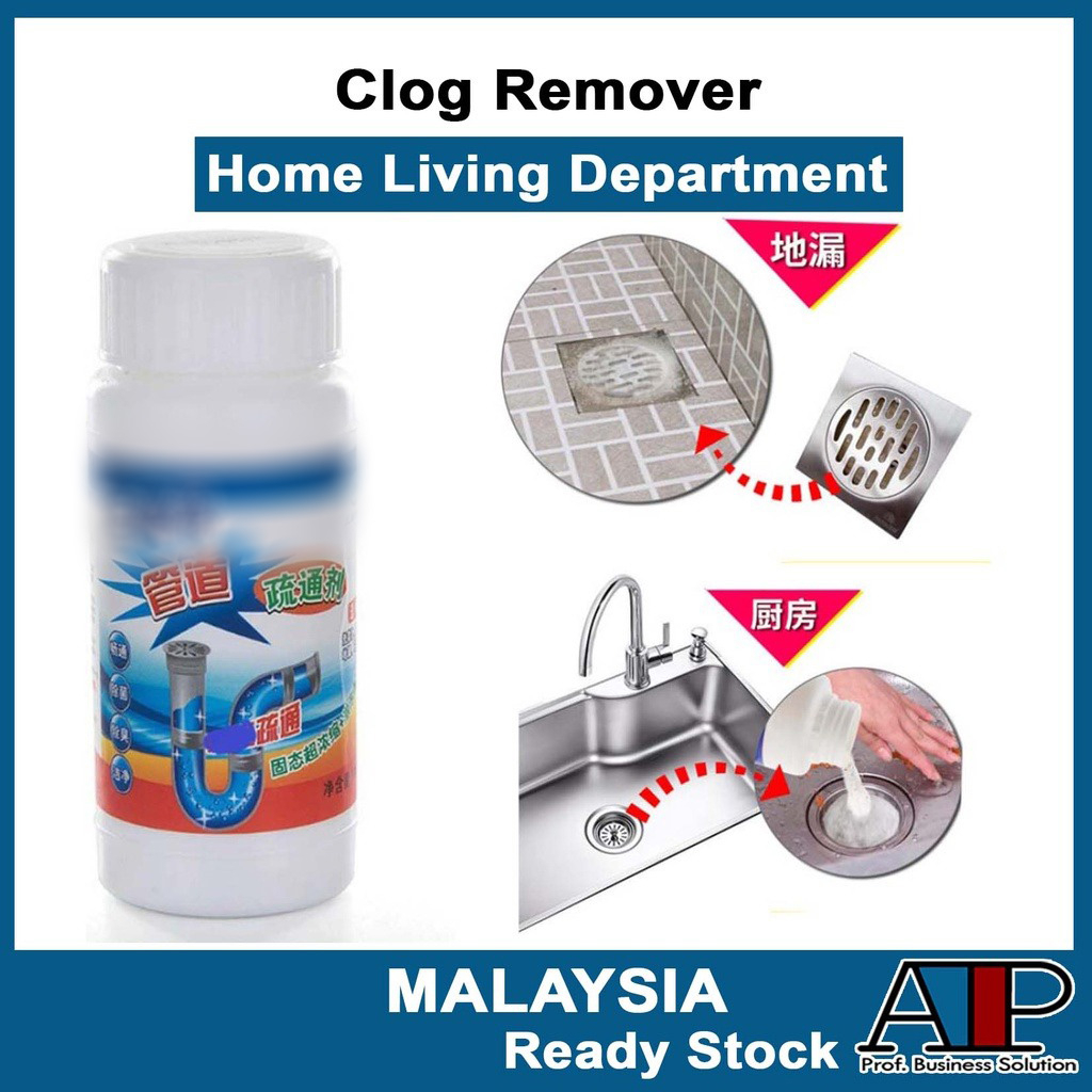 Cleaning🧽 Clog Remover Drain Pipe Basin Cleaner Clogged Drainage ...