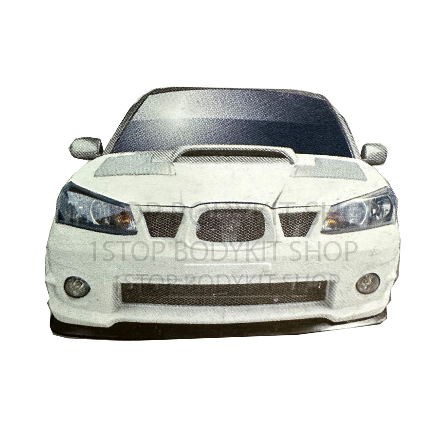 PROTON SAGA BLM FL BUMPER SUBARU V9 (FIBER GETAH ) SKIRT LIP BODYKIT ...