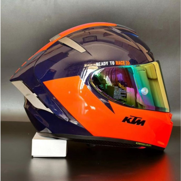 Free Visor!! SHOEI X14 KTM Rider Team Marquez Concept Orange Motorcycle ...