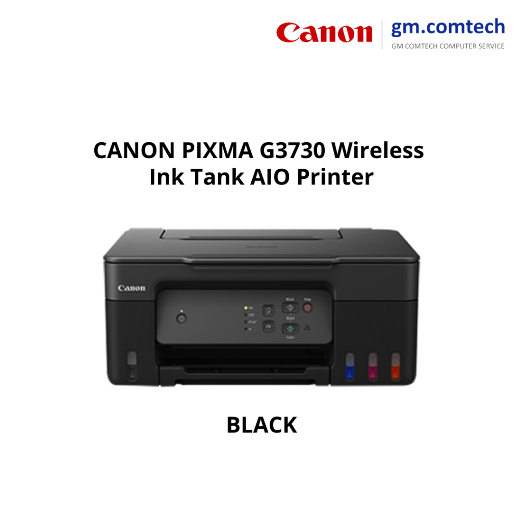 CANON PIXMA New G Series Inkjet G2730/G3730/G3770 Ink Tank AIO Printer ...