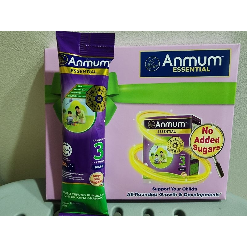 Anmum essential step 3 (1-3 years) (exp 10/2024) - sample pack x 3 ...