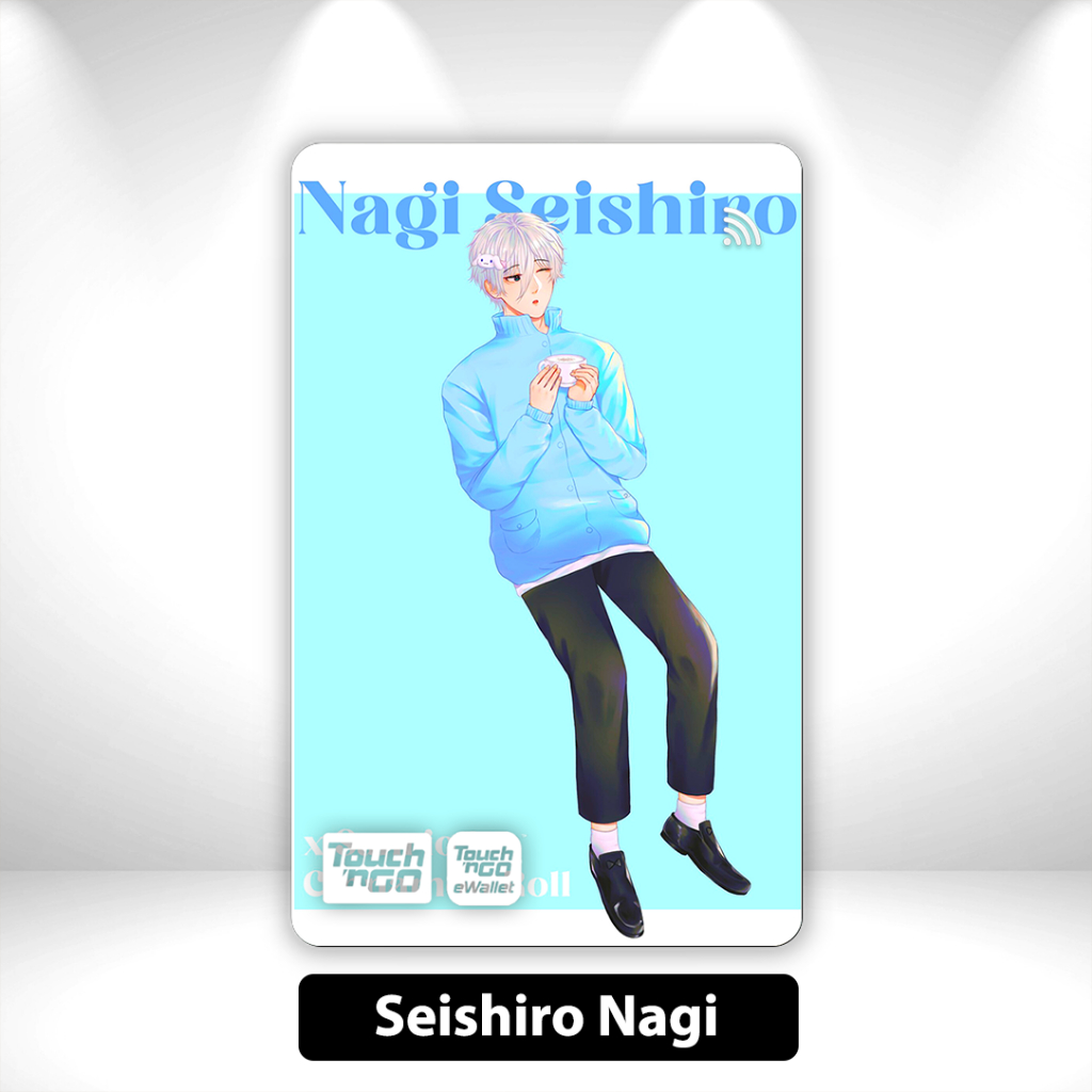 [Blue Lock] Seishiro Nagi - Sticker TNG NFC CHIP Card Skincard by ...
