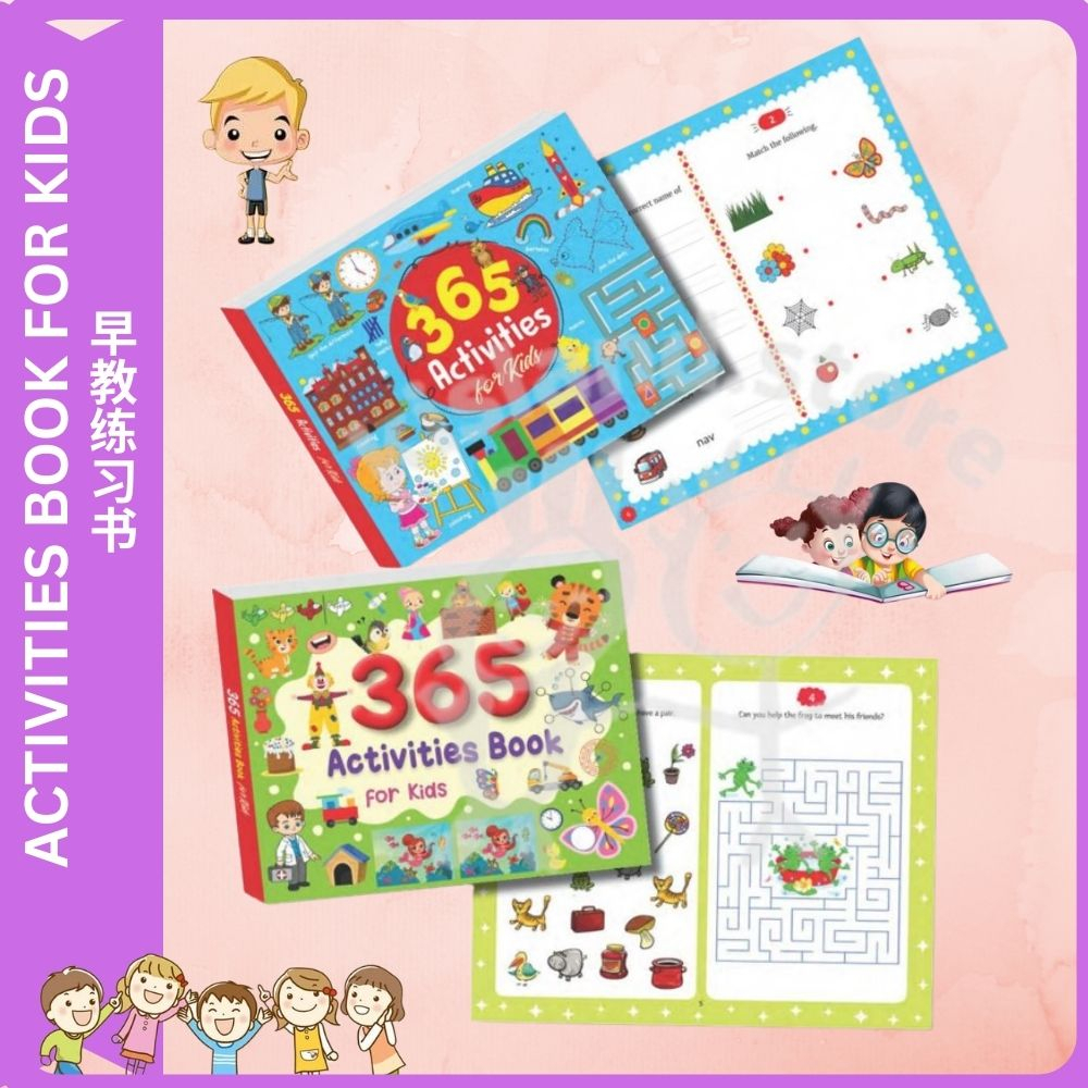 Activity English Book For Kids 365 Activities for kids Early Learning ...