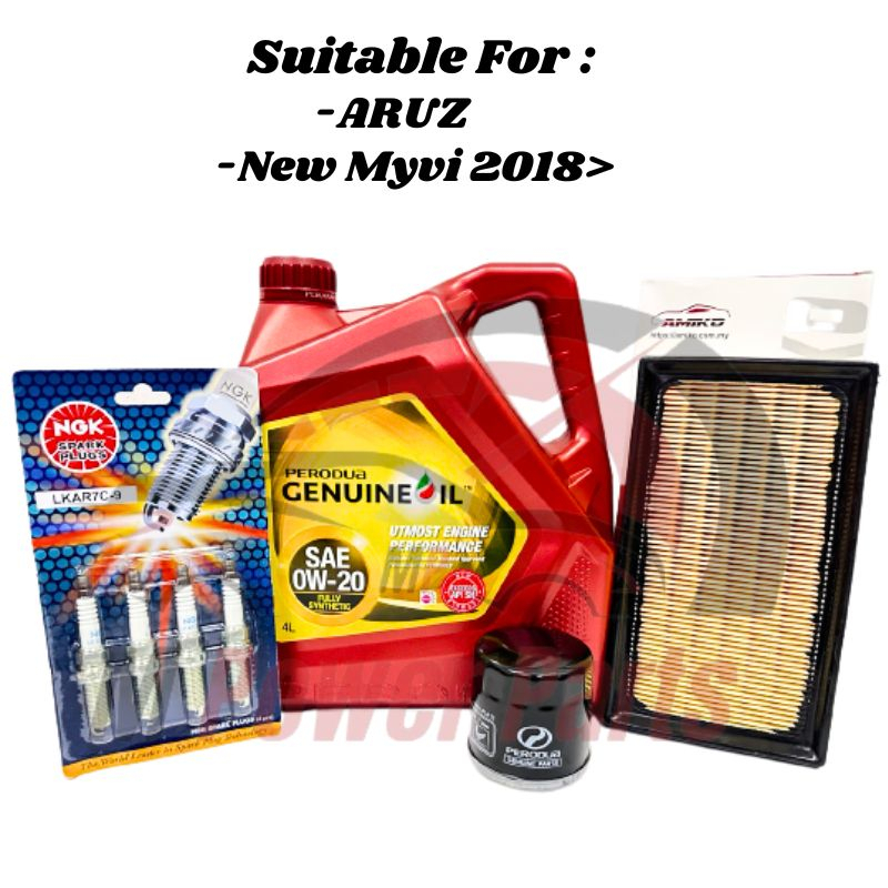 Perodua Engine Oil 0w20 Fully Synthetic Minyak Hitam Perodua New Myvi ...