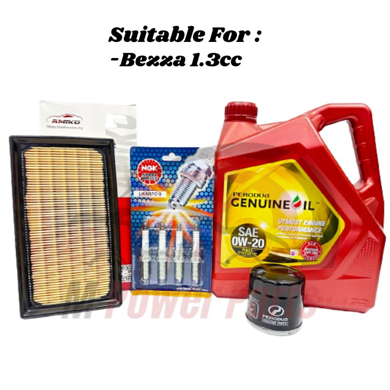 Perodua Engine Oil 0w20 Fully Synthetic Minyak Hitam Perodua Bezza 1 ...