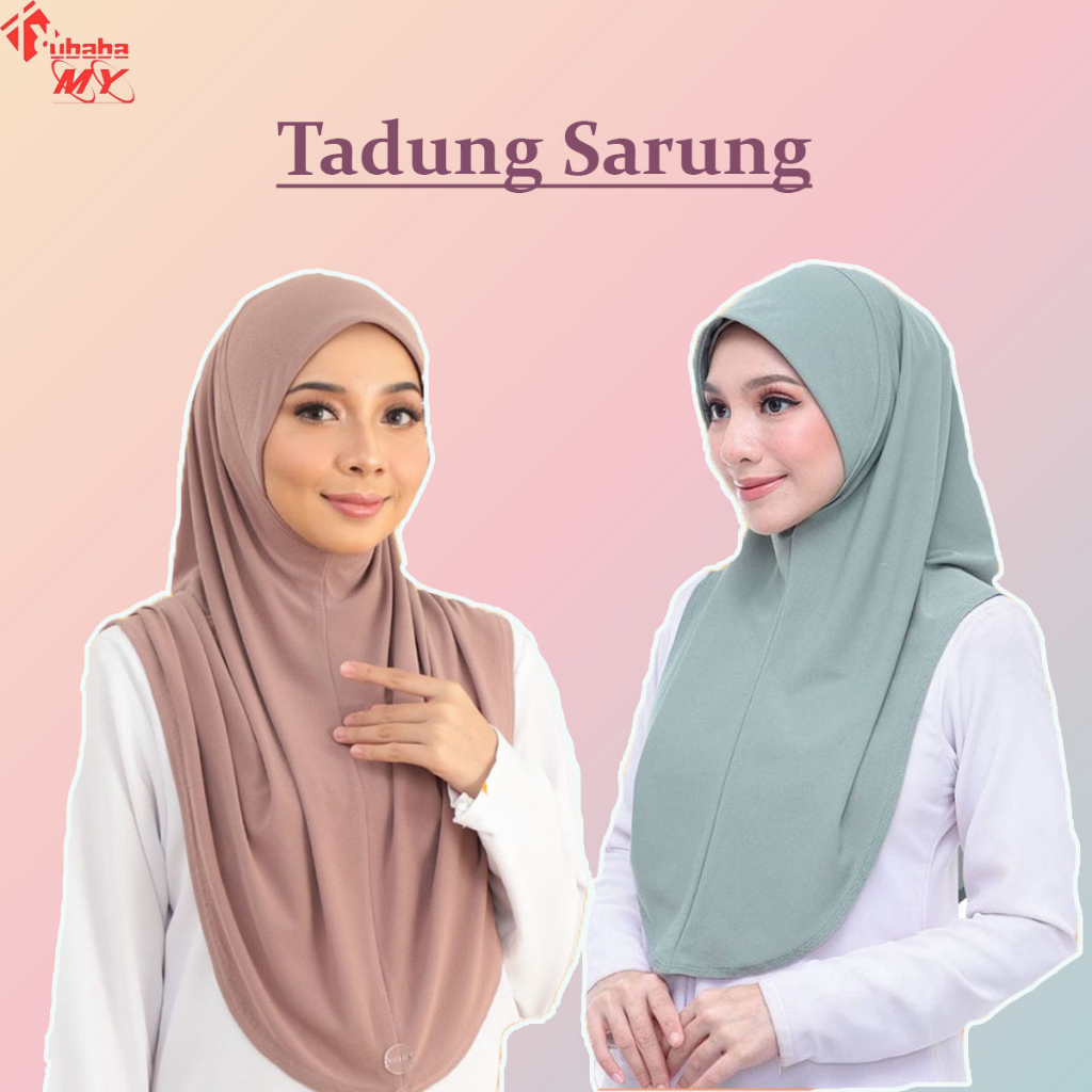 Tudung Sarung Moscrepe Sarimah Plain Instant 🔥Hot Sale 🔥 Stock Ready (M / XL) Tudung Raya 2025 ...
