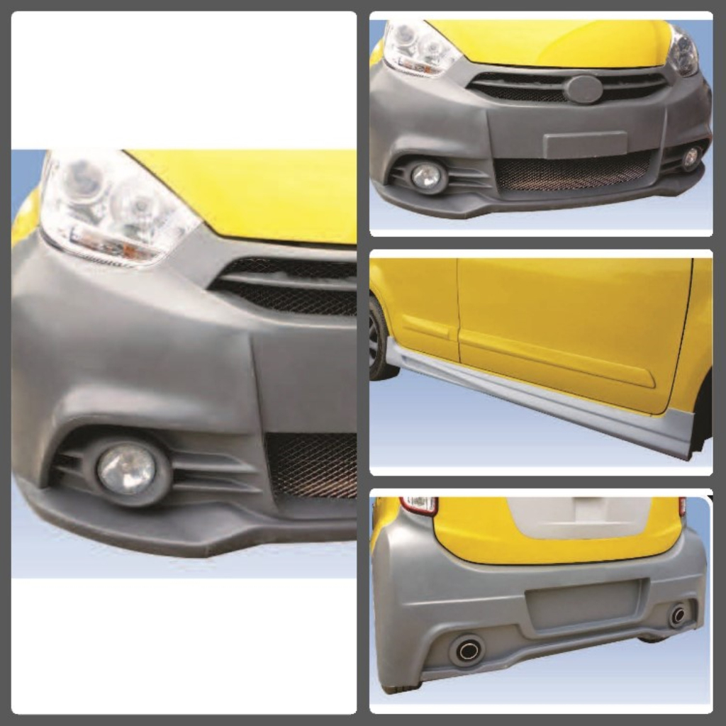 Perodua Myvi 2nd Generation 2011 Lagi Power Lagi Best Hikari Body Kit ...