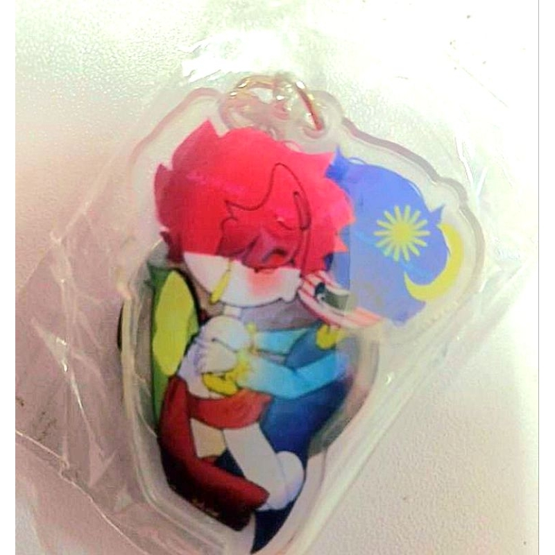 1st Edition Countryhumans OTP Keychain | Shopee Malaysia