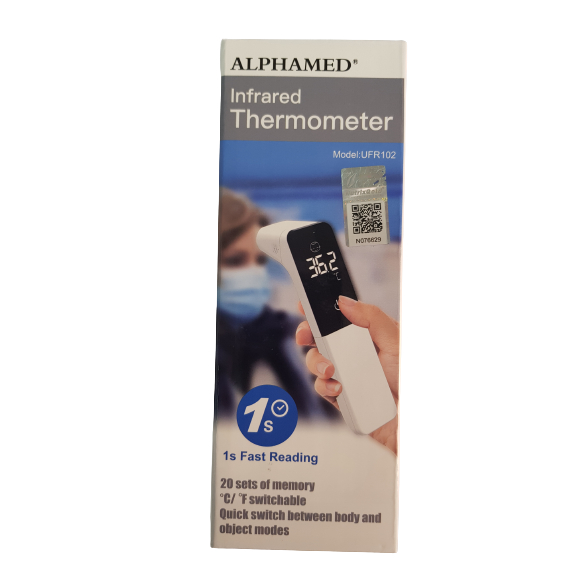 NutrixGold ALPHAMED® UFR 102 NON-CONTACT INFRARED THERMOMETER | Shopee Malaysia