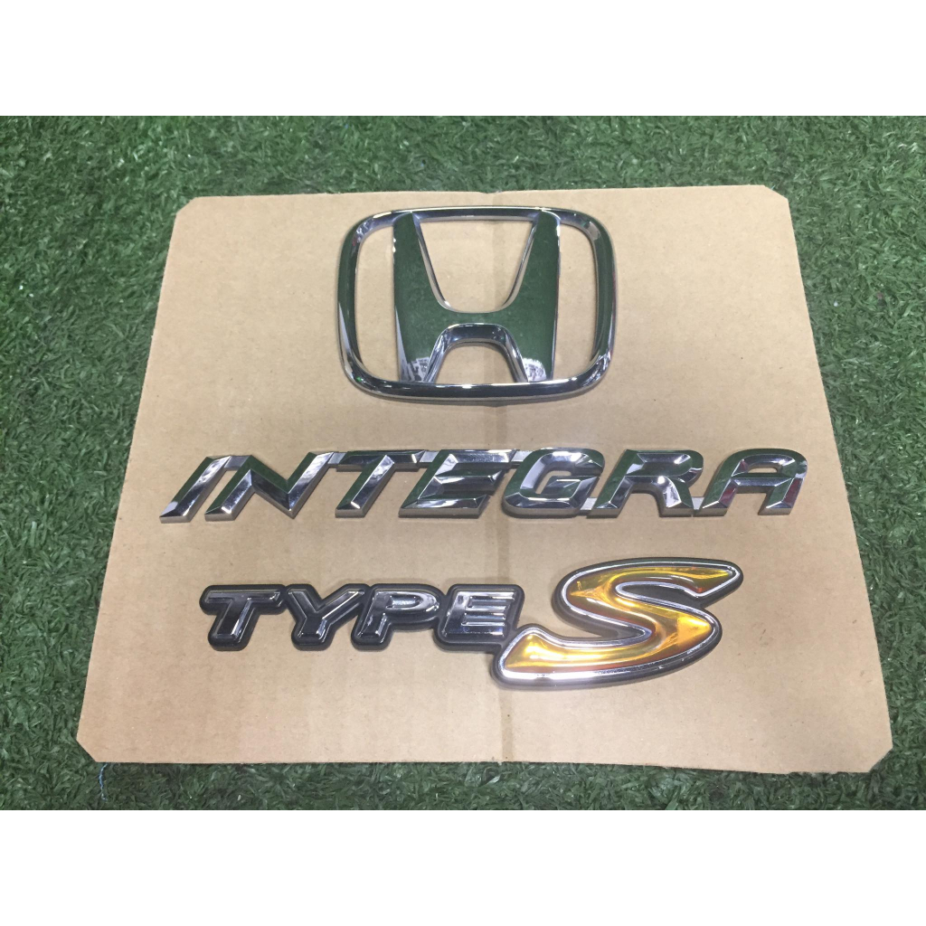 Honda Integra DC5 Type-S Rear Emblem Set Ori Japan | Shopee Malaysia