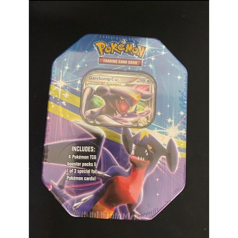 (OBO) Pokemon 2009 Garchomp Lv.X Fall Collector's Tin (Vintage Pokemon ...
