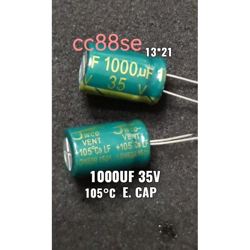 1000UF 35V ELECTROLYTIC CAPACITOR 13*21 105°C | Shopee Malaysia