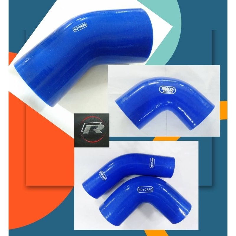 KOYORAD Samco Intercooler ELBOW Silicone Hose joint 4 Layers 45 90 ...