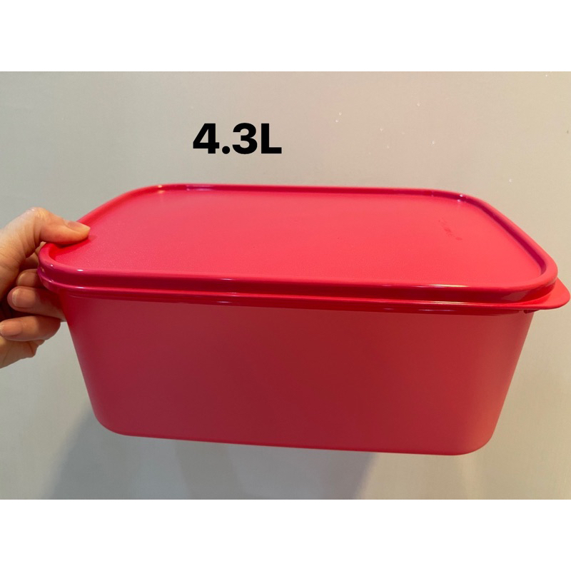 🔥READY STOCK🔥💯tupperware Modular Mates MM Rectangular II 4.3L(1pc ...