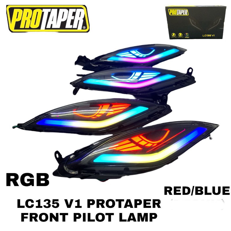 LC135 V1 PROTAPER MATA GABANG PILOT LAMP RGB W/REMOTE | Shopee Malaysia