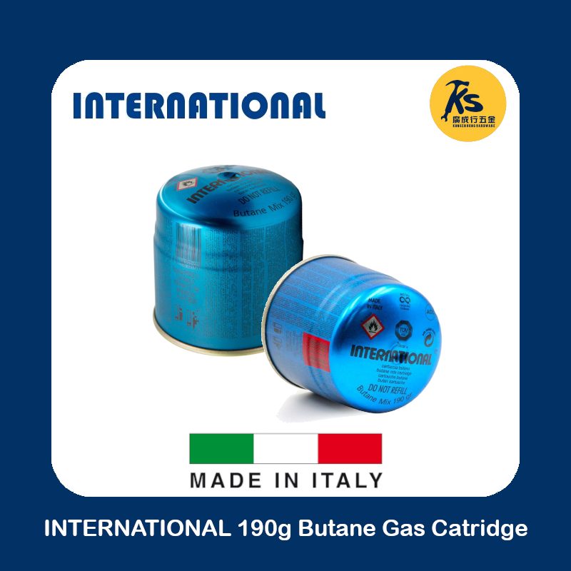 INTERNATIONAL 190 GRM Butane Burner Gas Refill / Butane Camping Gas ...