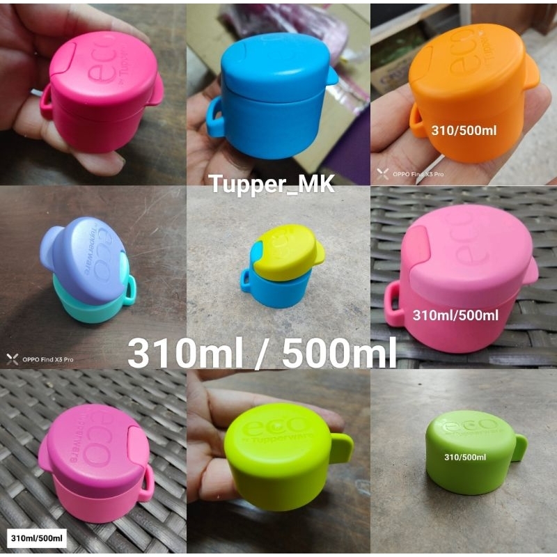 💖💖 Tupperware Spare Parts Eco Bottle Cap 310ml / 500ml | Shopee Malaysia