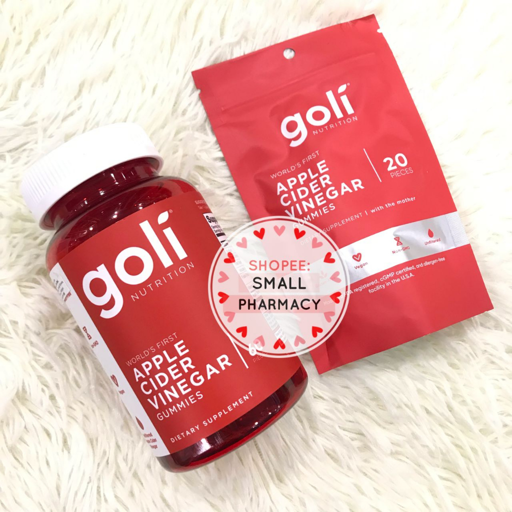 Goli Apple Cider Vinegar Gummy 60s | Shopee Malaysia