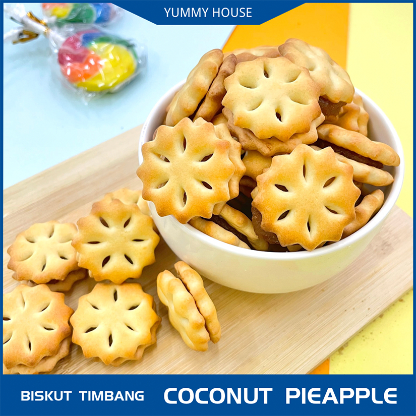 BISKUT TIMBANG/ THAI PINEAPPLE/ BISKUT PINEAPPLE/ BISCUIT/ CHILDHOOD ...