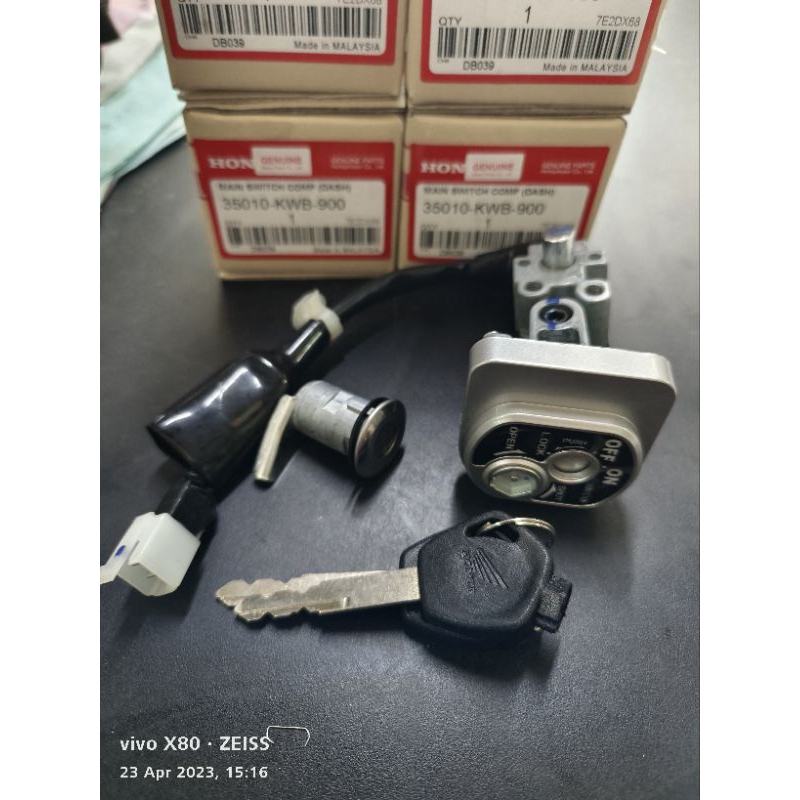 MAIN SWITCH DASH-V1 WAVE110 ORIGINAL HONDA MAIN SWITCH DASH V1 WAVE110 ...