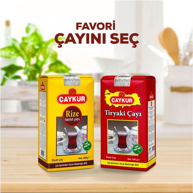 Turkish Premium Caykur Rize Black Tea Traditional pure Loose Leaf Black ...
