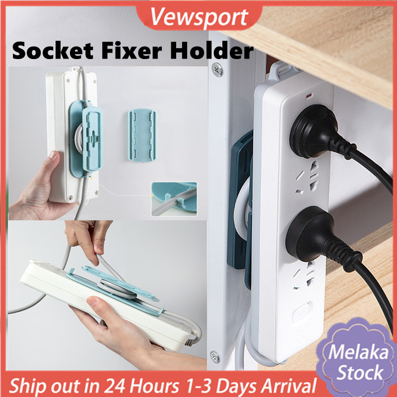 Ready Stock Extension Socket Holder Power Strip Socket Holder,Cable ...