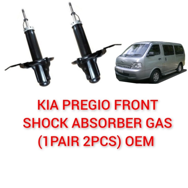 🤩(1PAIR 2PCS) KIA PREGIO FRONT & REAR SHOCK ABSORBER GAS OEM | Shopee ...
