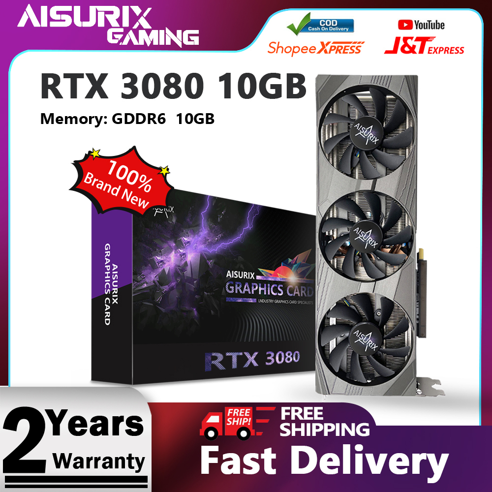 AISURIX Gaming Graphic Card RTX3080 10G NVIDIA Video Card | Shopee Malaysia