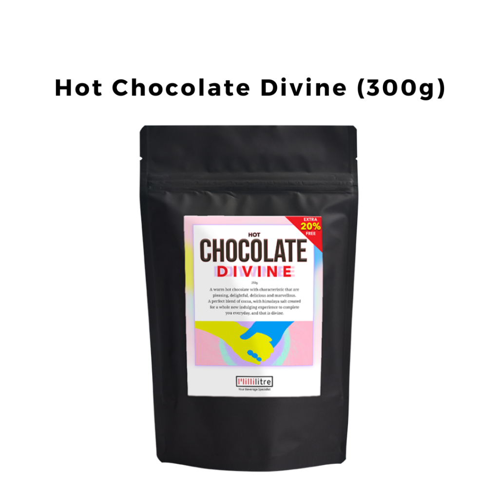 Millilitre Hot Chocolate Divine | Premium Chocolate Drink Powder for ...