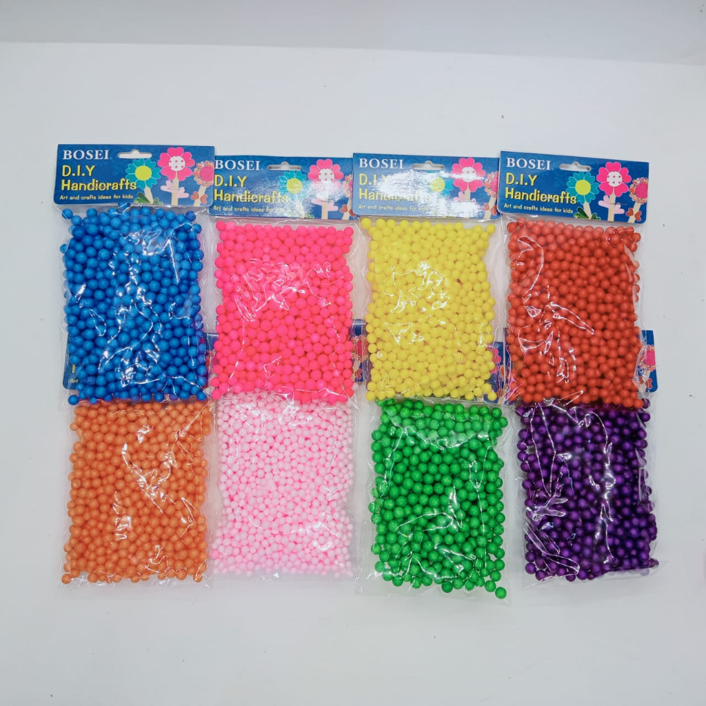 Bosei DIY Foam Beads Foam Ball Styrofoam Polystyrene (FB6/FB7) (Price ...