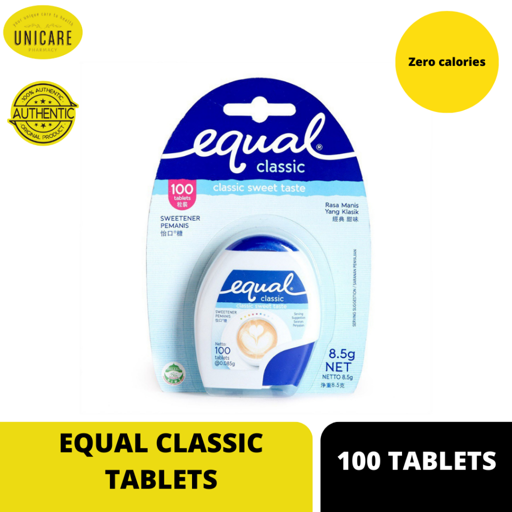 EQUAL CLASSIC TABLETS 100'S | Shopee Malaysia