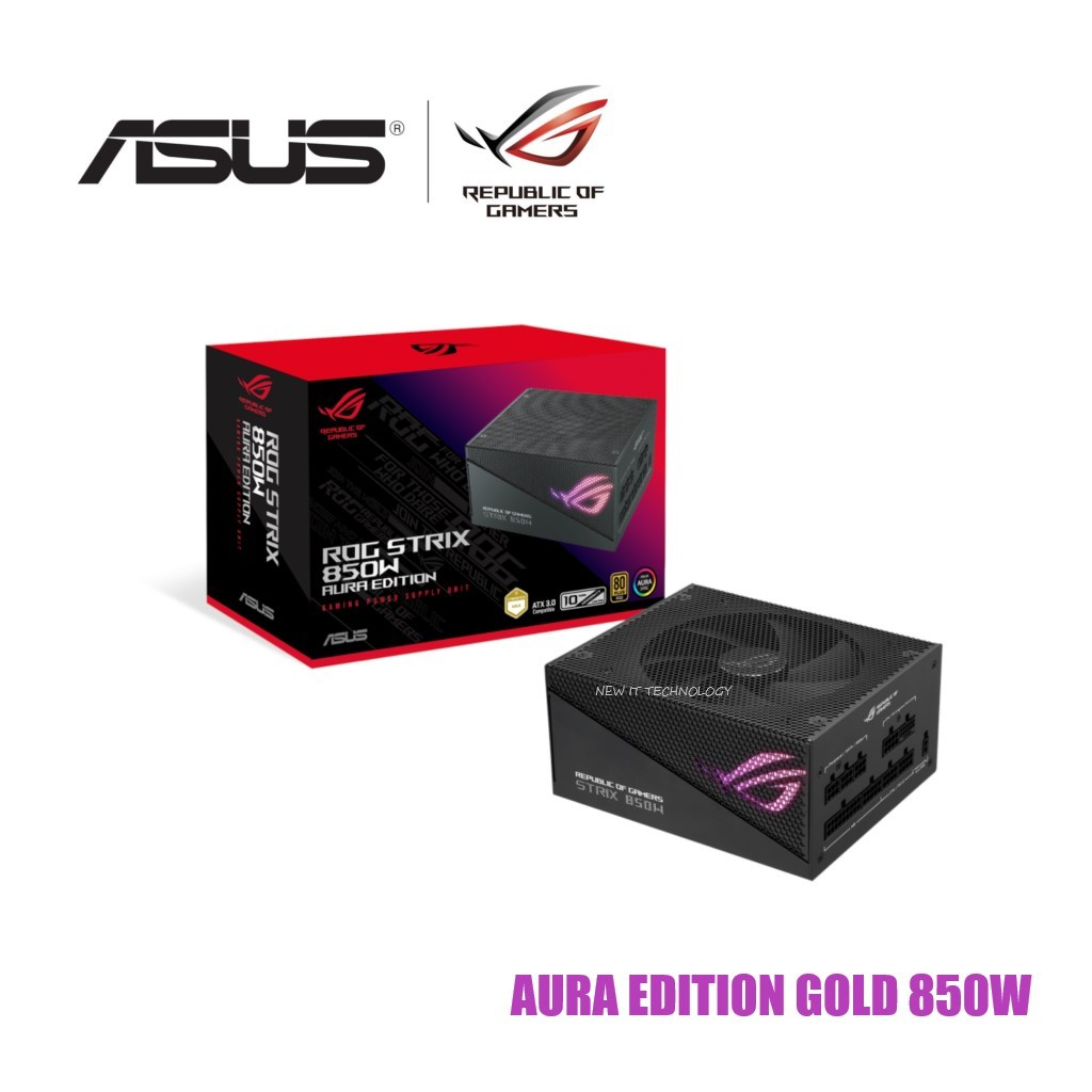 ASUS ROG STRIX 750w / 850w / 1000w / 1200w GOLD AURA EDITION 80PLUS ...
