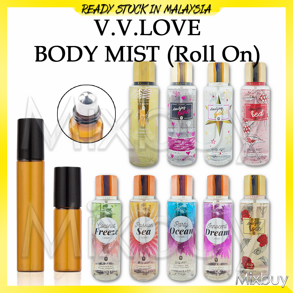 V.V.Love Luxury Fragrance Body Mist 3ML / 5ML / 10ML | Shopee Malaysia