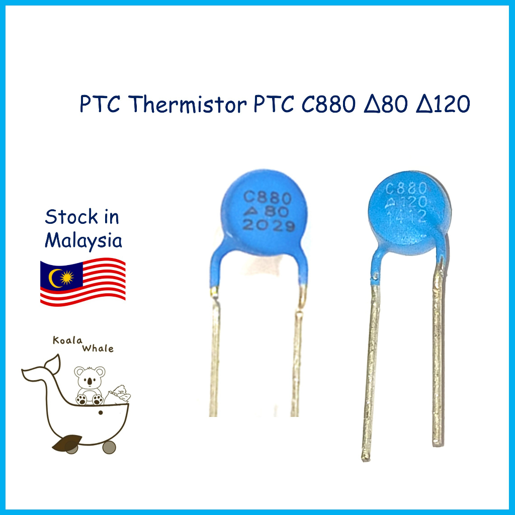 PTC Thermistor PTC C880 80 °C 120 °C | Shopee Malaysia