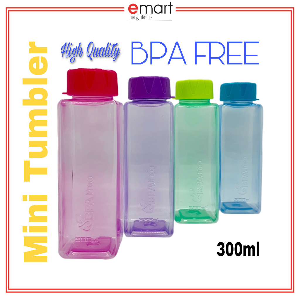 10pcs or 50pcs BPA Free Mini Tumbler, Botol Minuman Mini 300ml | Shopee ...