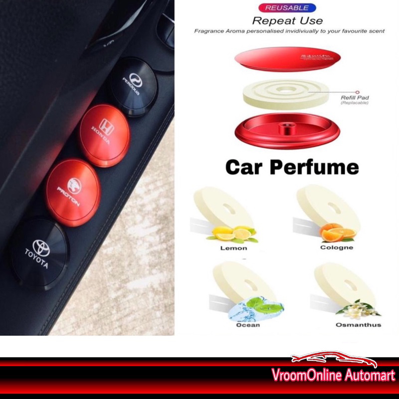 Car Perfume Air Freshener Pewangi Kereta PERODUA PROTON TOYOTA HONDA ...