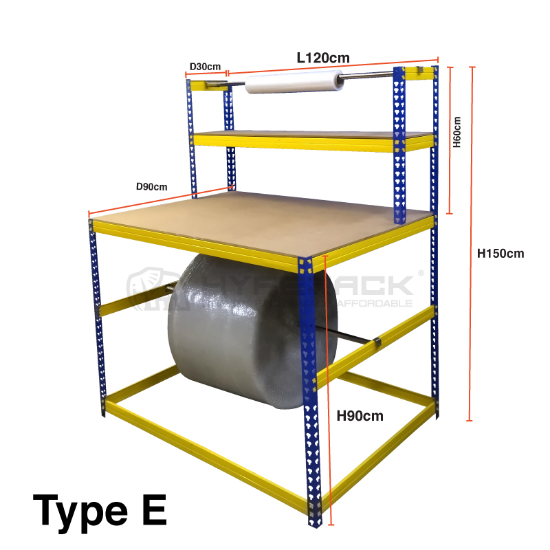 🐘[FREE SHIPPING] HYPERACK™️ Heavy Duty Packaging Table Online Seller ...