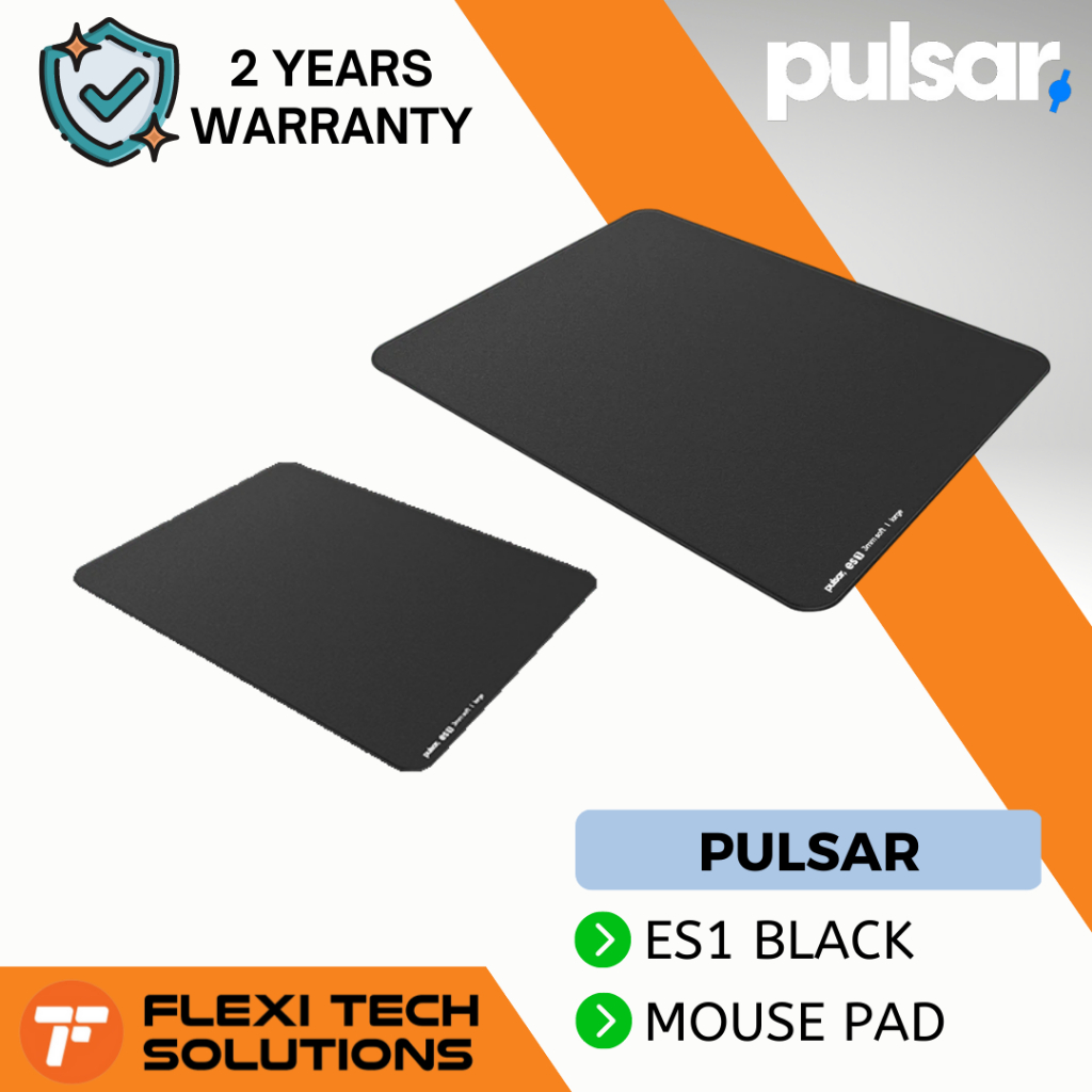 Flexi Tech PULSAR ES1 Mouse Pad XL / L 3mm eSports Gaming Mousepad ...