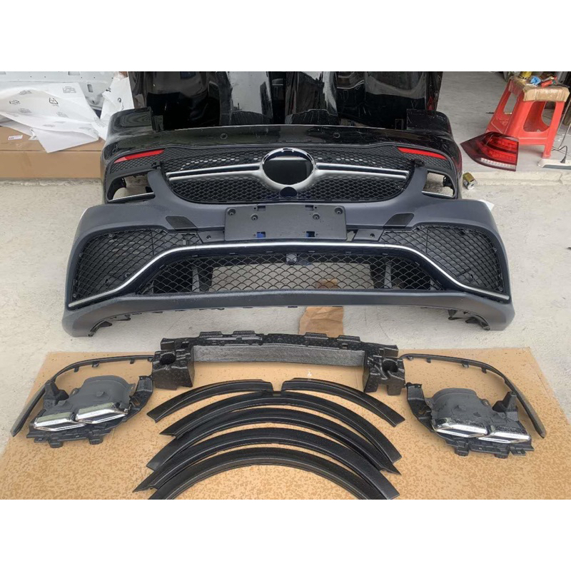 Mercedes Benz GLE W166 SUV 2015 - 2018 GLE63 amg Bodykit body kit front ...