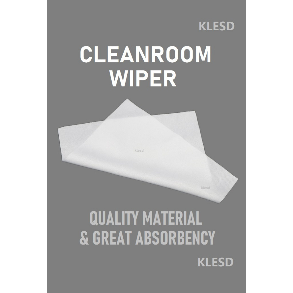 Wiping Solution 2/ Cloth Type Lint Free Cleanroom Wipers for Class 100 ...