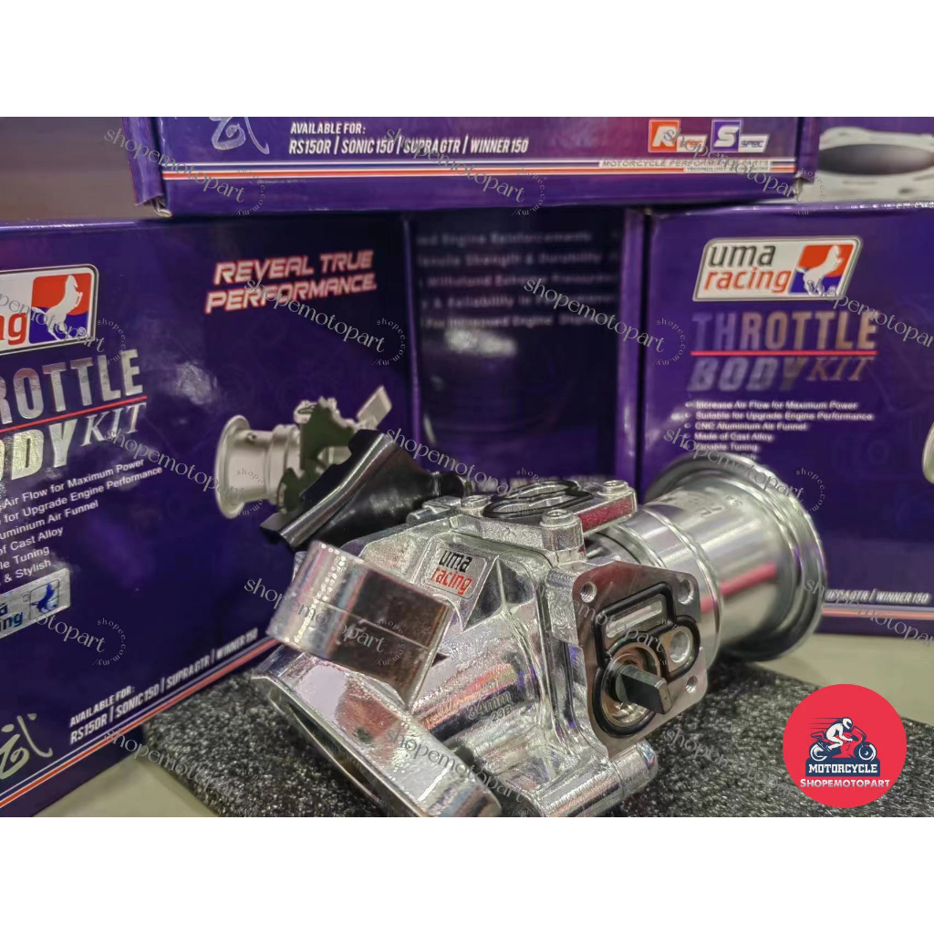 UMA RACING THROTTLE BODY TROTEL TB RS150 RSX RS 150 RS150R 32MM 34MM ...