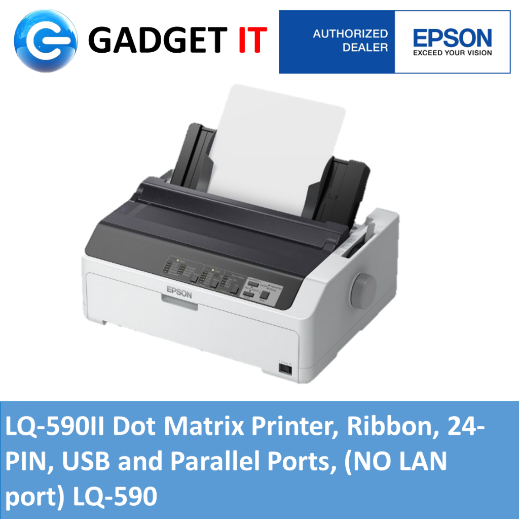 EPSON LQ-590II / LQ-590IIN | 24-PIN INPACT PRINTER | HIGH SPEED DOT ...